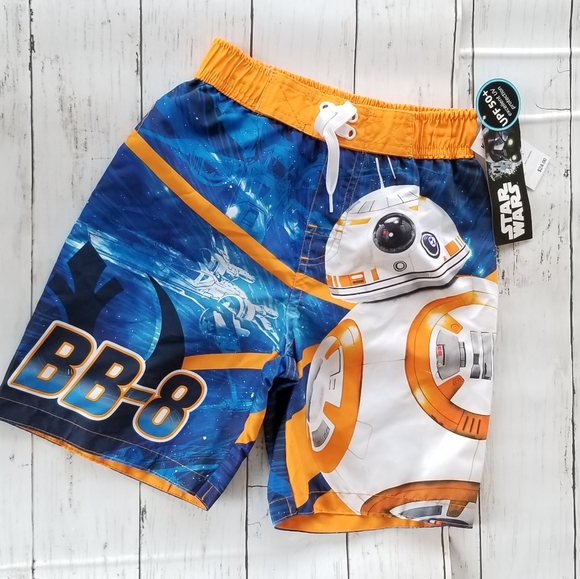 Star Wars | Swim | Star Wars Bb8 Swimsuit Board Shorts | Poshmark